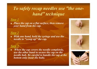 Sharp Injuries Prevention[compatibility mode] | PDF