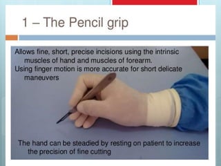 Sharp instruments (blade, bp handle, scissor needle, suture material) | PDF