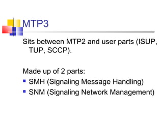 ss7 and M3UA | PPT