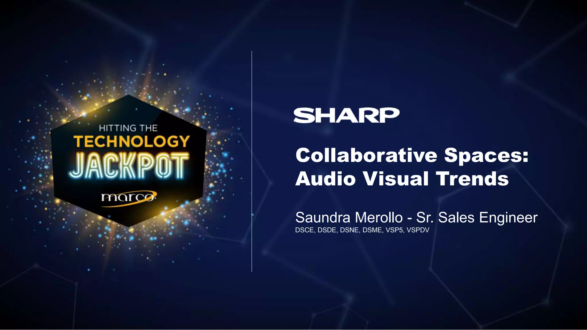 Collaborative Spaces: Audio Visual Trends | PPT | Free Download