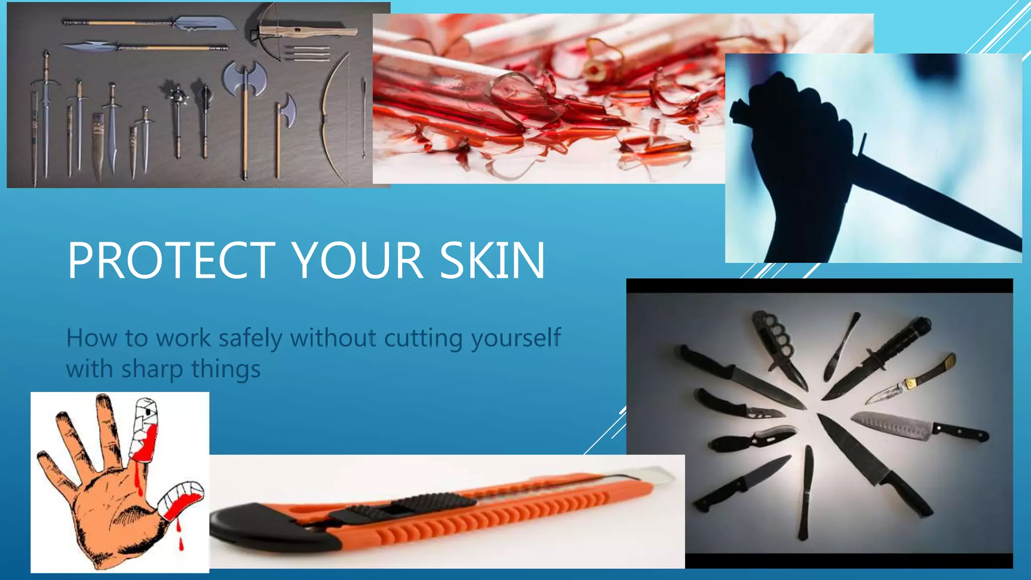 Sharp objects presentation | PPTX