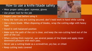 Sharp objects presentation | PPTX