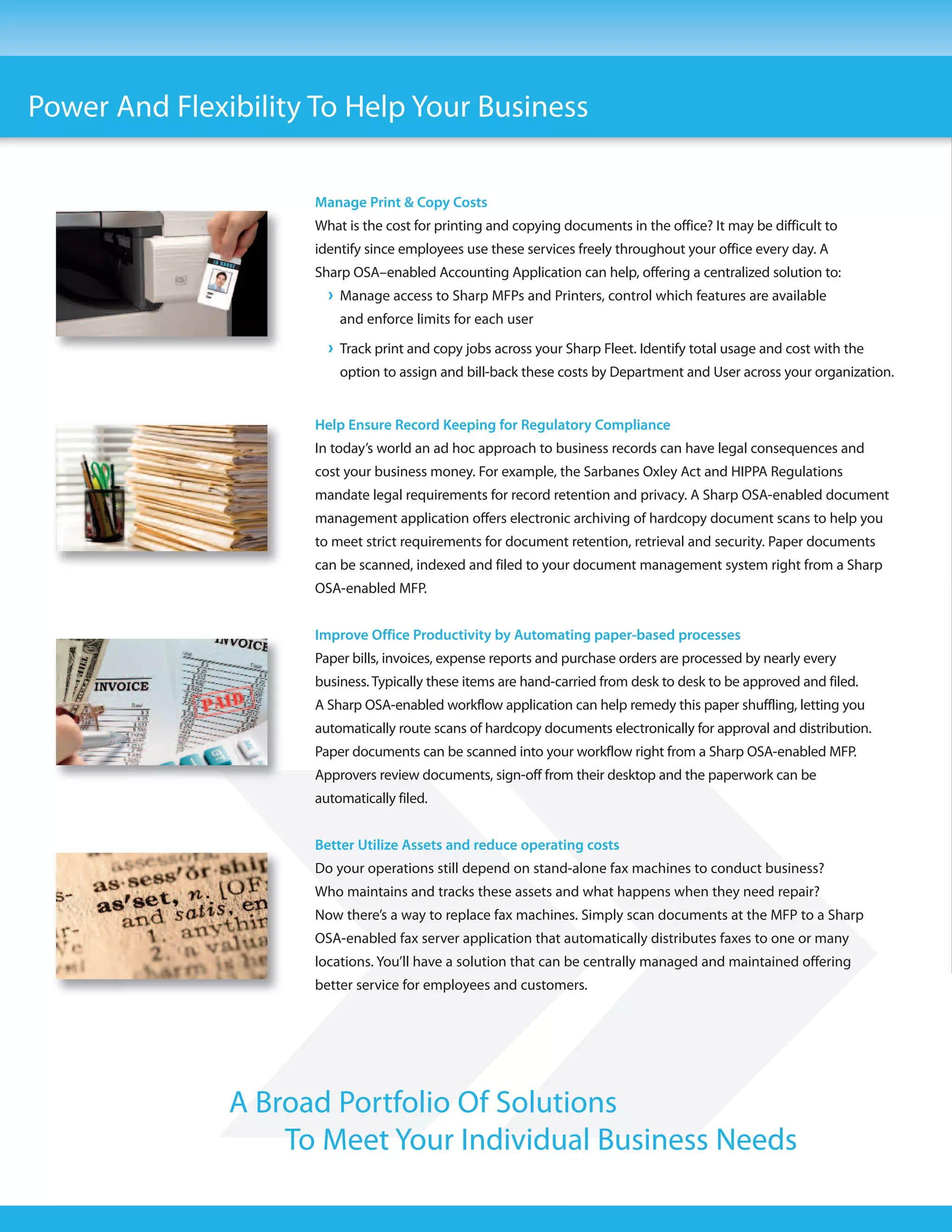 Sharp osa brochure_v4 | PDF