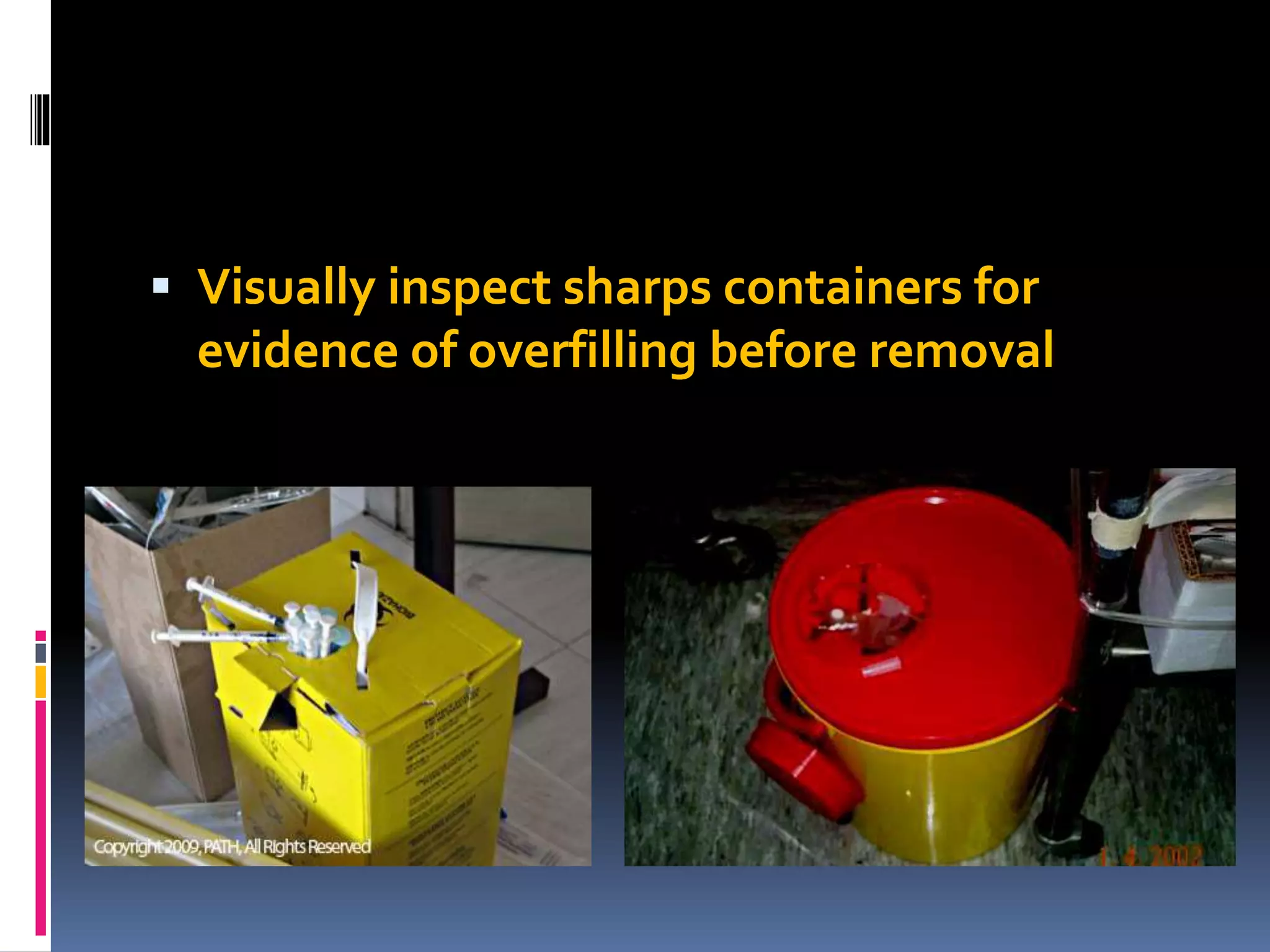 Sharp safe working in the dental | PPTX