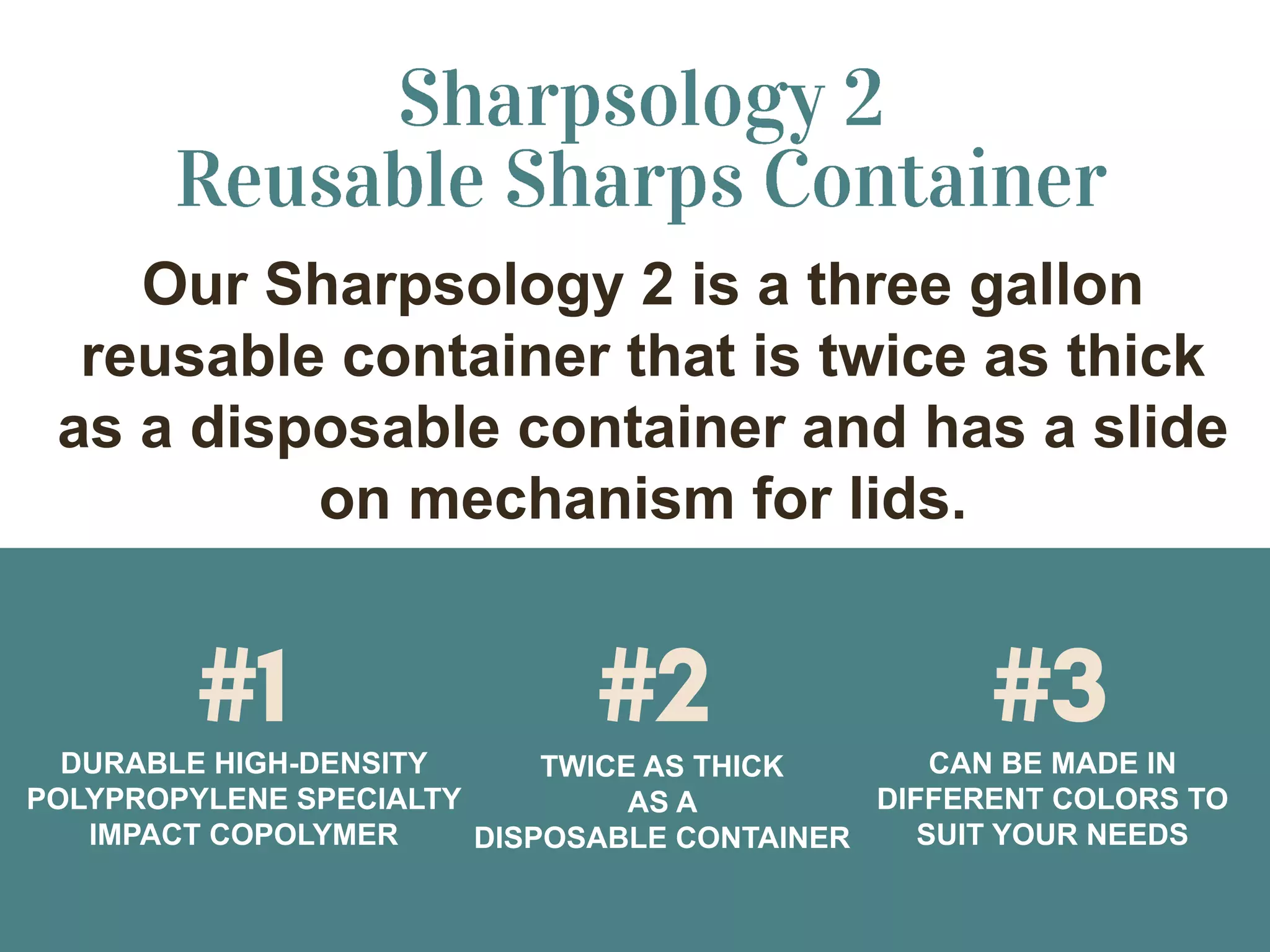 Sharpsology. The Science of Sharps. | PDF