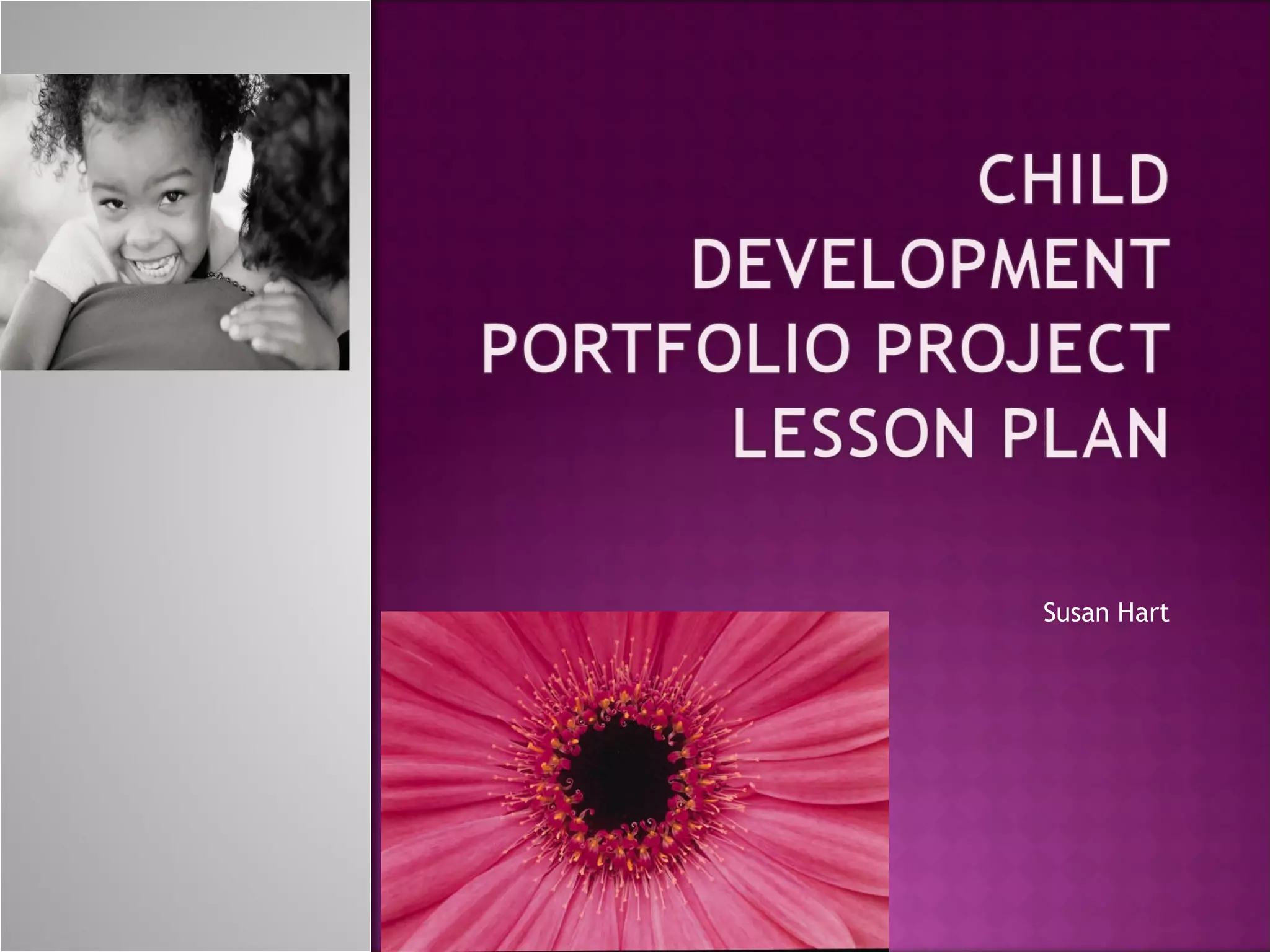 Preschool Program Portfolio Lesson Plan | PPT