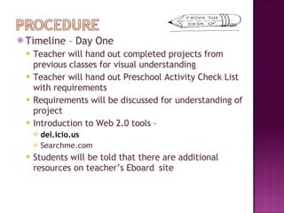 Preschool Program Portfolio Lesson Plan | PPT