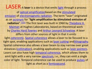 LASER | PPT | Free Download