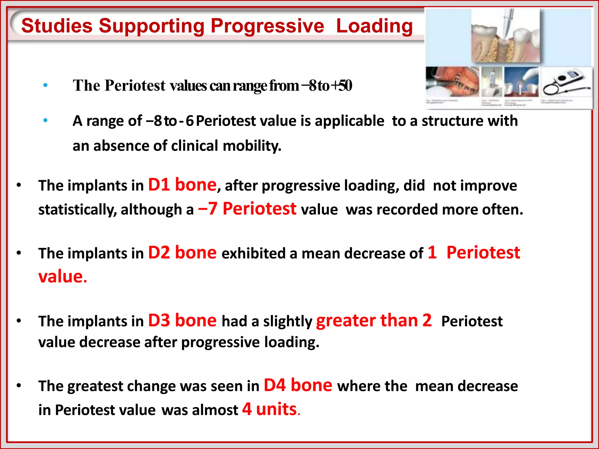 PROGRESSIVE LOADING IN IMPLANTS | PPTX