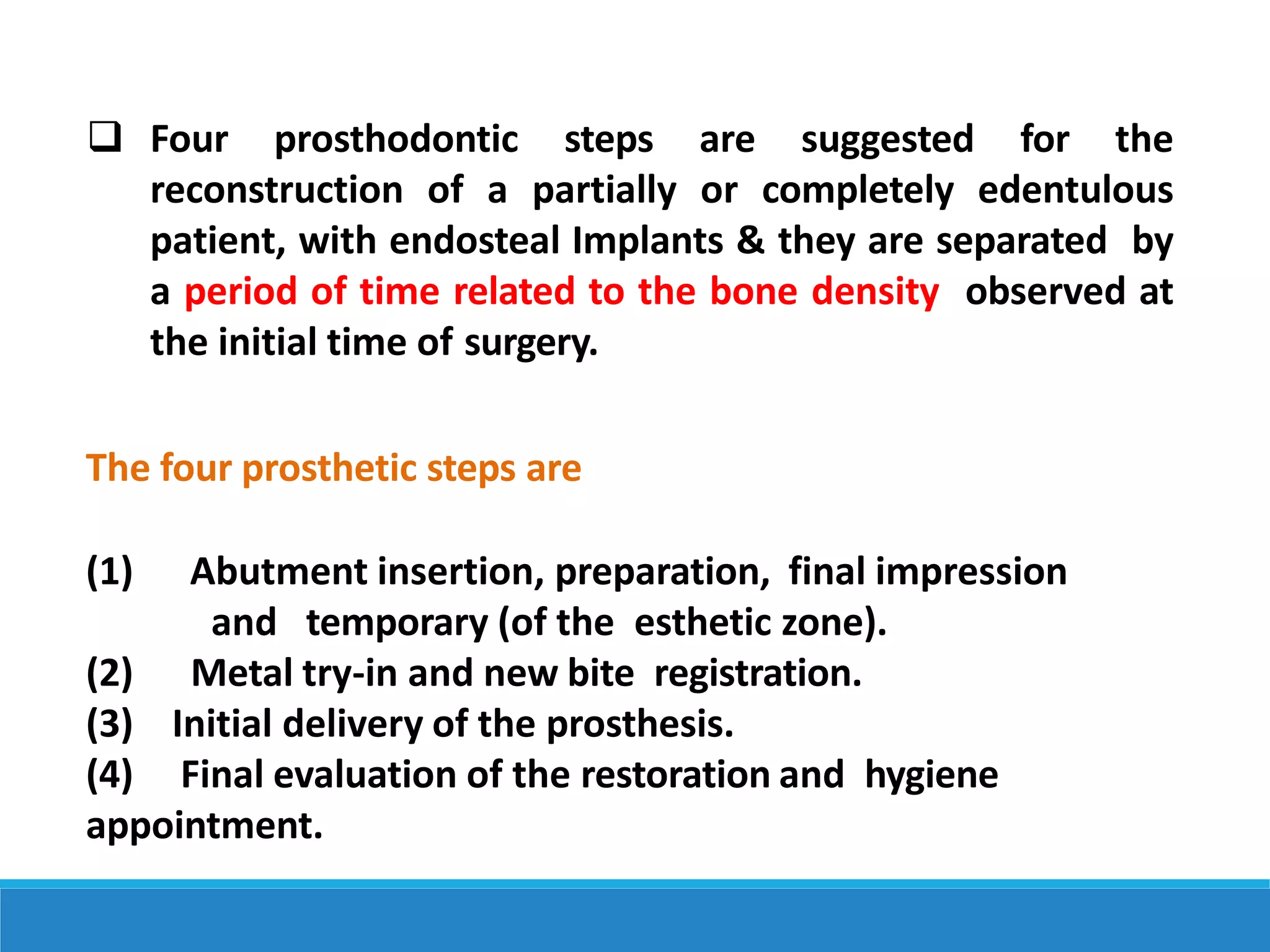 PROGRESSIVE LOADING IN IMPLANTS | PPTX