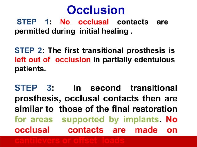 PROGRESSIVE LOADING IN IMPLANTS | PPTX | Bone and Joint Conditions ...