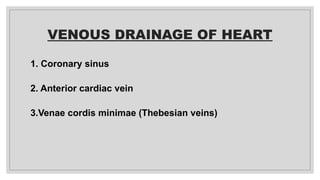 Anatomg Venous drainage of heart.pptx?.. | PPTX