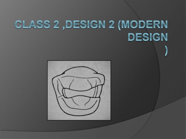 Modifications of Class 2 Cavity preparations | PPTX | Oral care ...