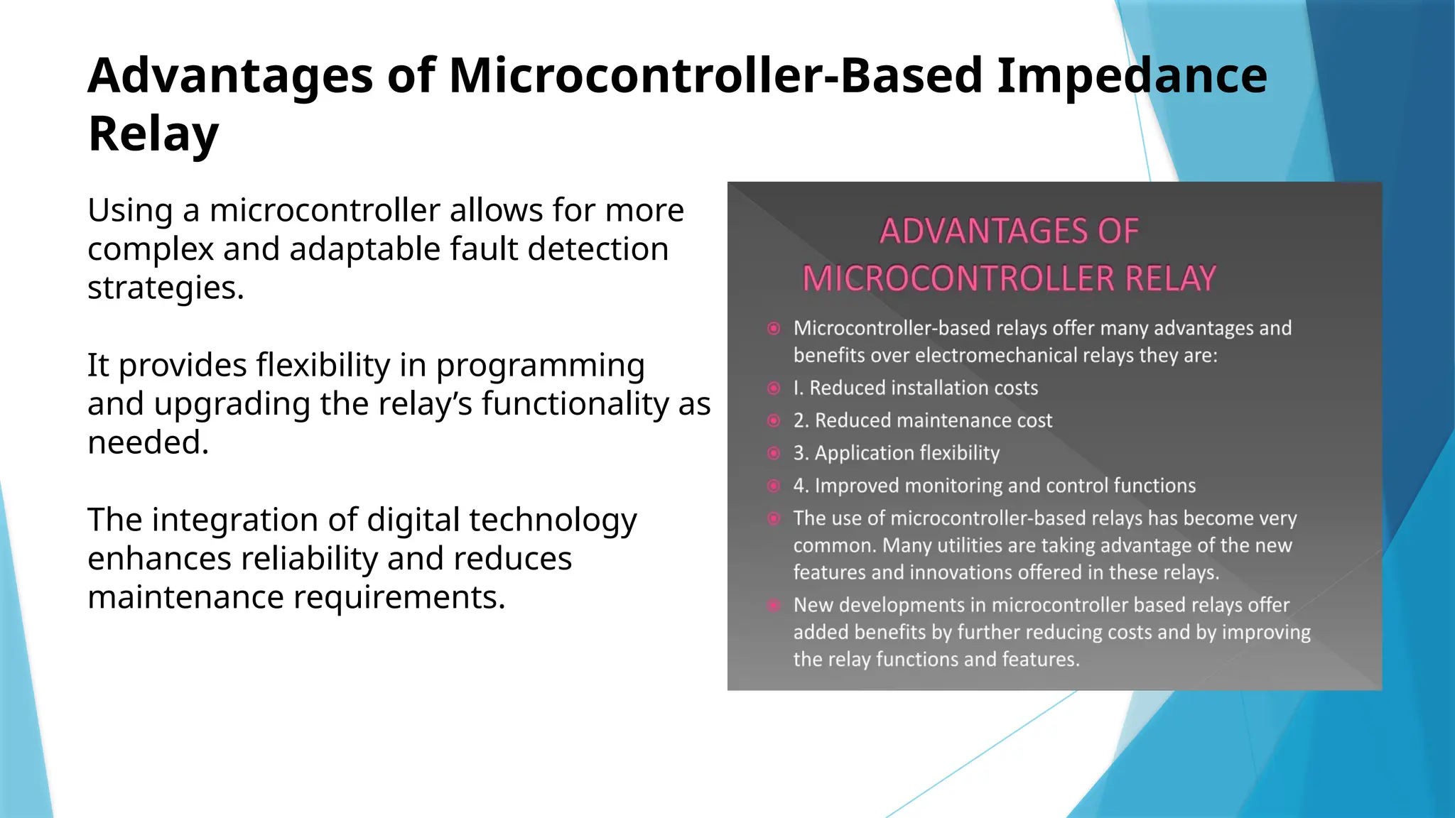Implementation Of Microcontroller Based Impedence Relay Ppt