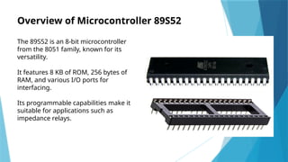 implementation of microcontroller based impedence relay | PPT