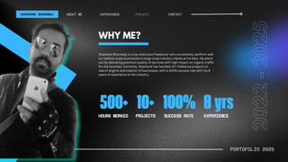 Shashank Bhardwaj Digital Portfolio For Clients | PDF