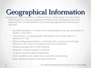 Introduction to Geographic Information System (GIS) | PPT
