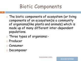 Ppt on ecosystem | PPTX