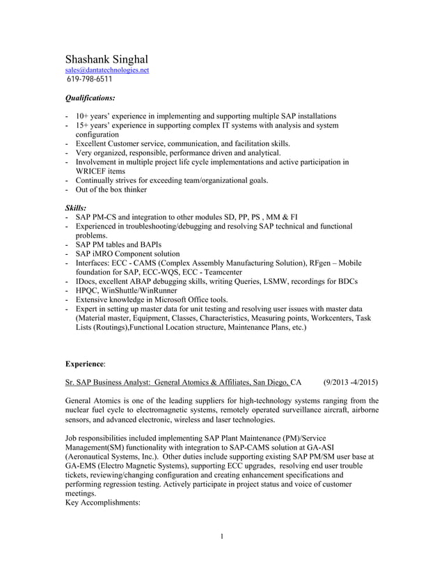 Shashank singhal pd | PDF