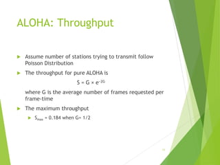 Multiple Access Networking | PPTX