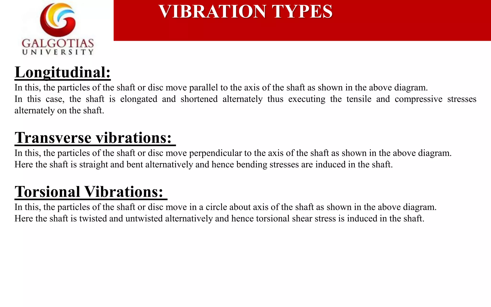 types of vibration | PPTX