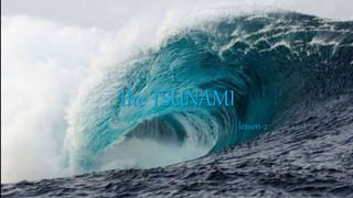 TSUNAMI class 8 English | PPTX