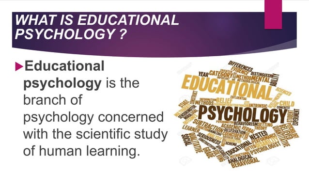 EDUCATIONAL PSYCHOLOGY :- MOTIVATION | PPTX