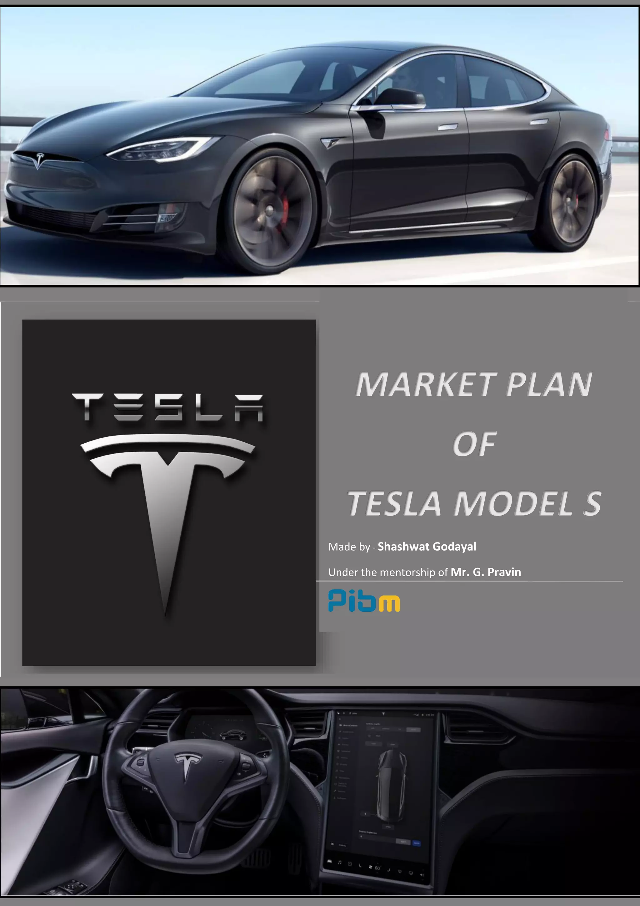Market Plan of Tesla Model S | PDF