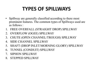 SPILLWAYS | PPTX