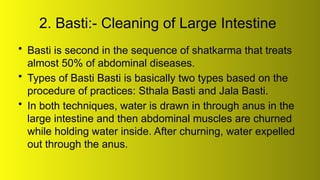 SHATKARMA (षटकर्म ) chandrashekhar.pptx. | PPTX