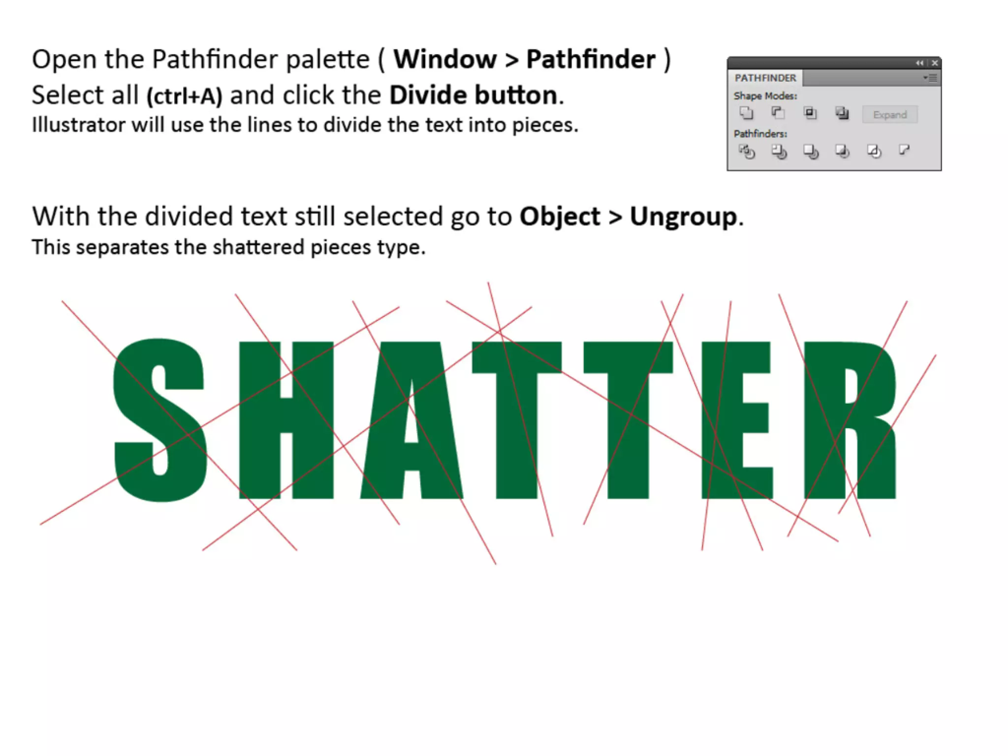 Illustrator: Using Pathfinder | PDF