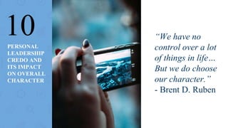 Shaub, K. - Leadership Credo | PPTX