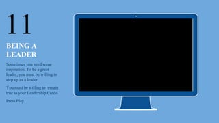 Shaub, K. - Leadership Credo | PPTX