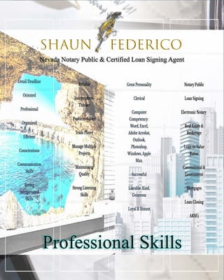 Shaun j federico h2h notary bookelet | PDF
