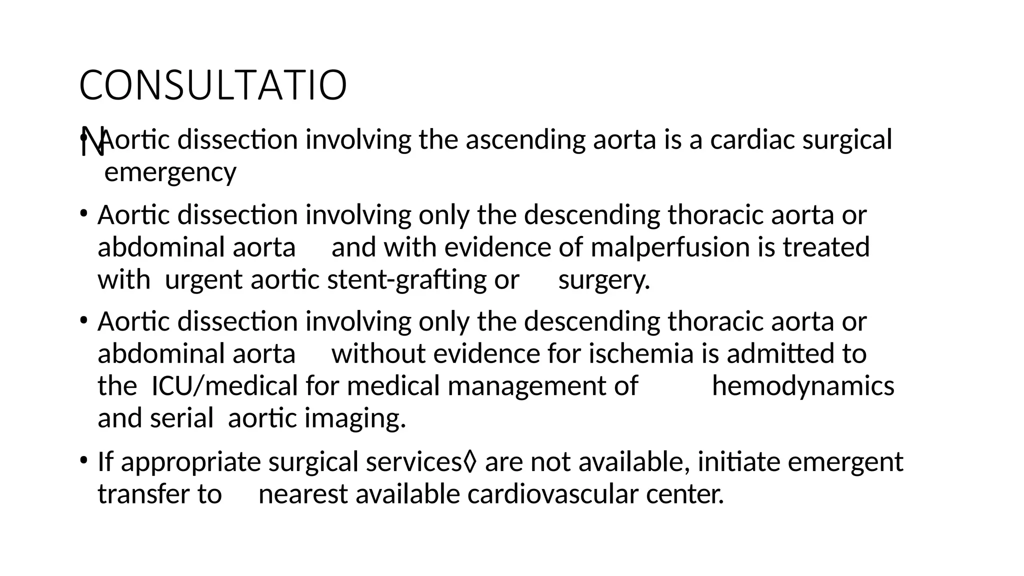AORTIC DISSECTION & AORTIC RELATED SYNDROMES 2.pptx