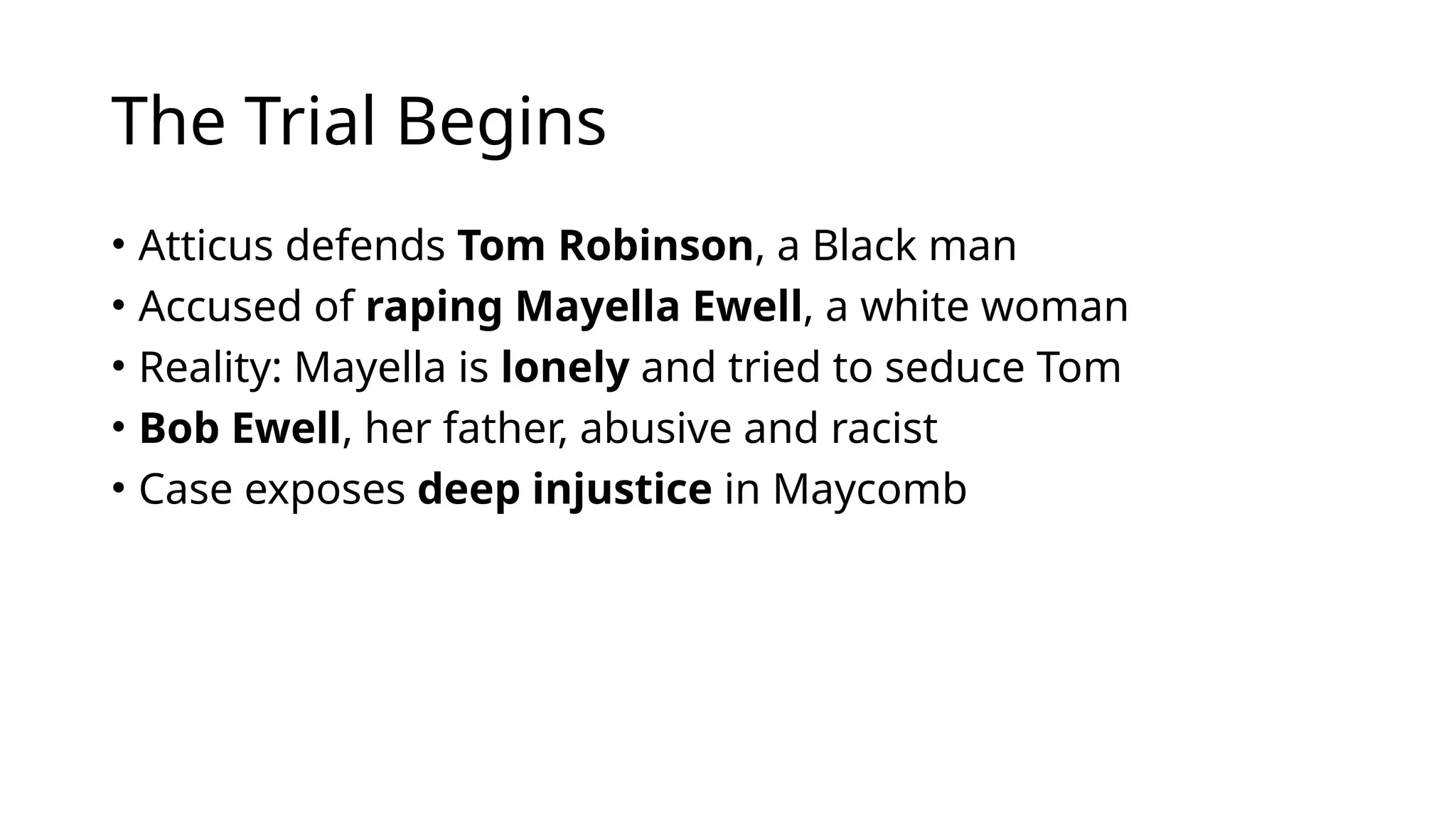 to kill a mockingbird summary interesting | PPTX