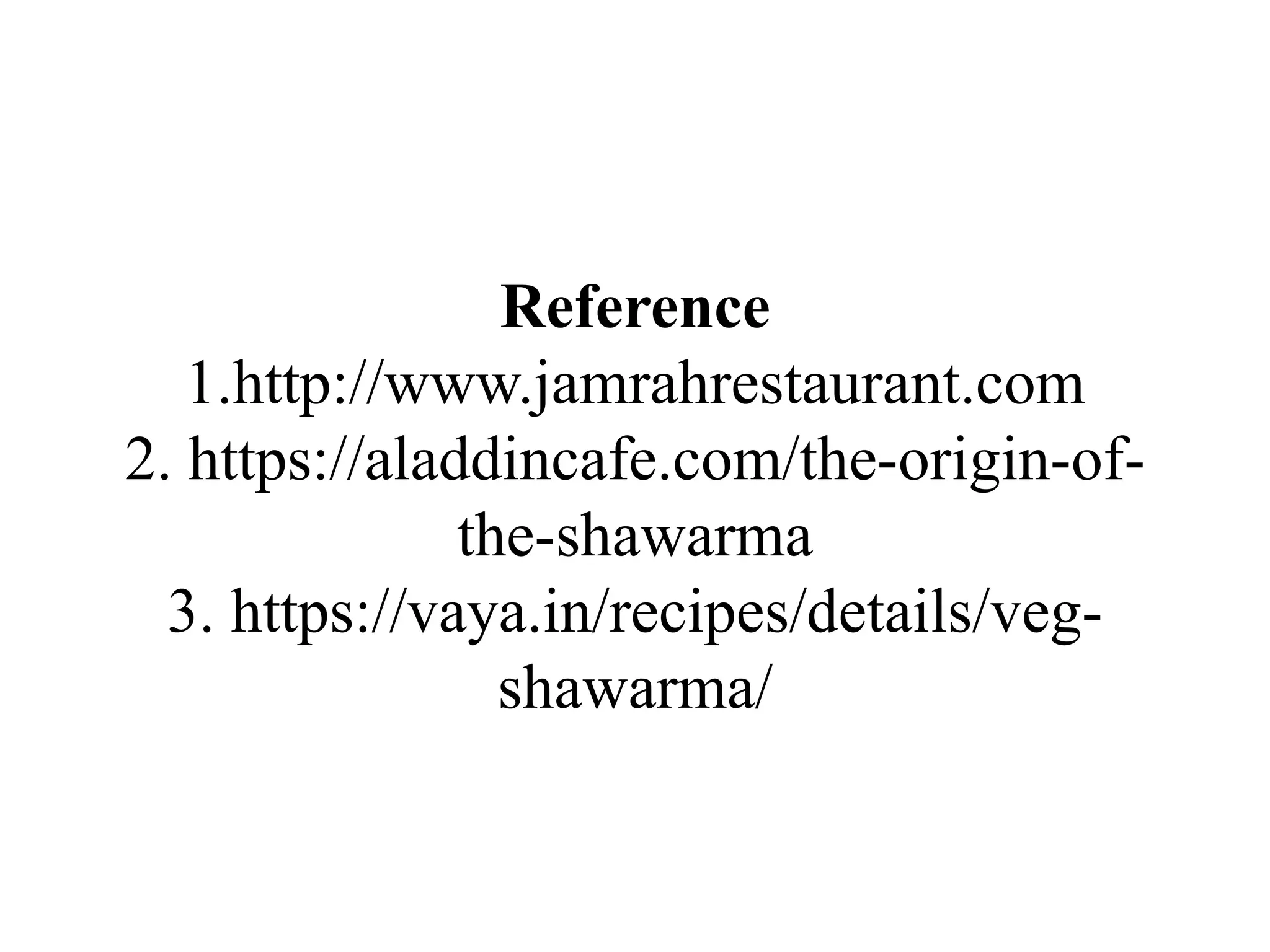 Shawarma history | PPTX