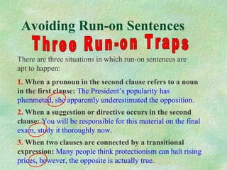 Run on Sentences | PPT