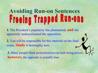 Run on Sentences | PPT