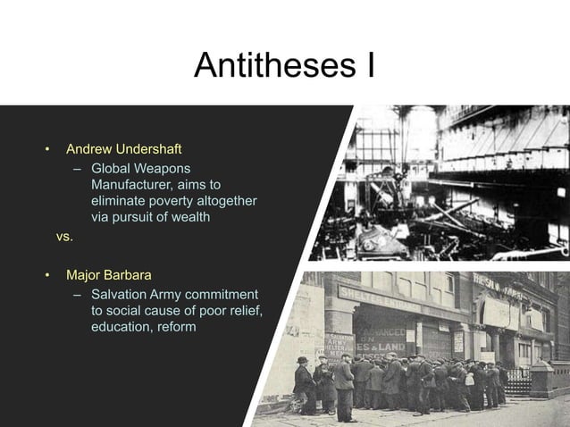 Major Barbara (1905) | PPTX | Theater Venues | Attractions