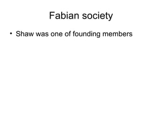 Shaw-Mrs. Warren's Profession | PPT