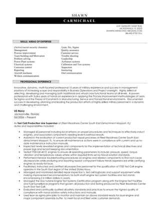 Shawn carmichael resume 2016(1.0) | PDF