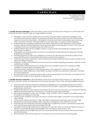 Shawn carmichael resume 2016(1.0) | PDF