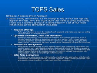 Shawn Loudenback Overview Sales Strategic Development.1 | PPT