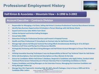 Shawn Martin's Resume | PPT