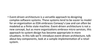 Event-driven Architecture | PPT