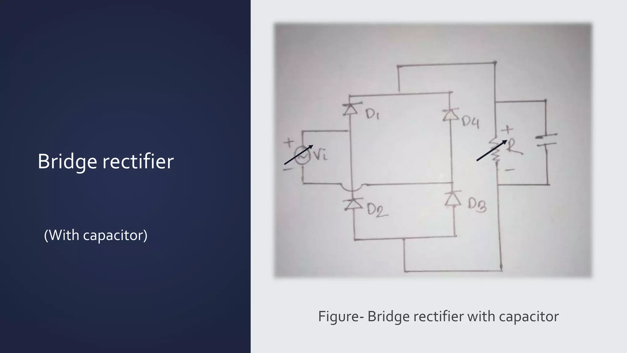 Zener diode and full wave rectifier or bridge connection | PPTX