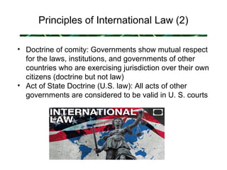 The Political, Legal, and Technological Environment of Global Business ...