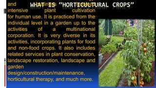 Horticultural crop marketing through modern techniques and approaches ...