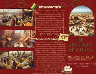 Ghanaaa Brochuuuureeee African Kingdom of Ghana | PPT